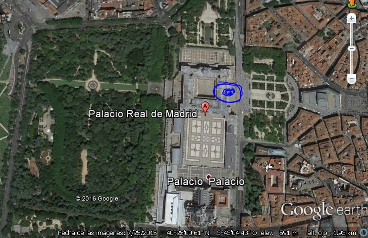 Misteriosa curiosidad cartográfica en el Palacio Real de Madrid ...
